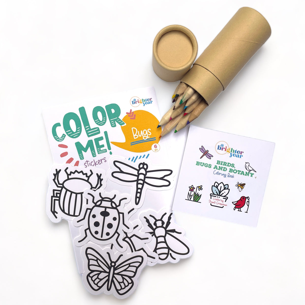Sticker & Mini Book Bundle – A Brighter Year
