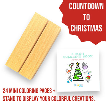 Mini Coloring Books -Pocket-Sized Fun for Adults - A Brighter Year