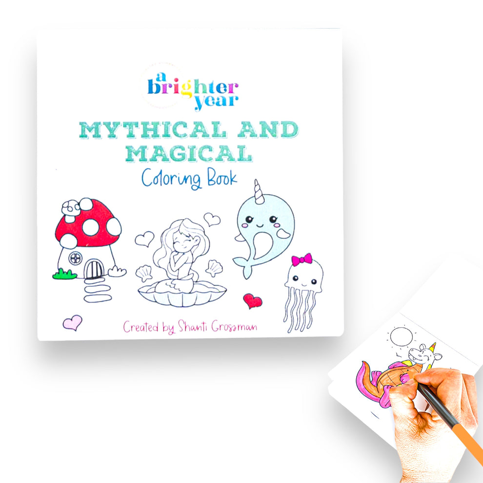 Mini Coloring Book Variety Pack - A Brighter Year