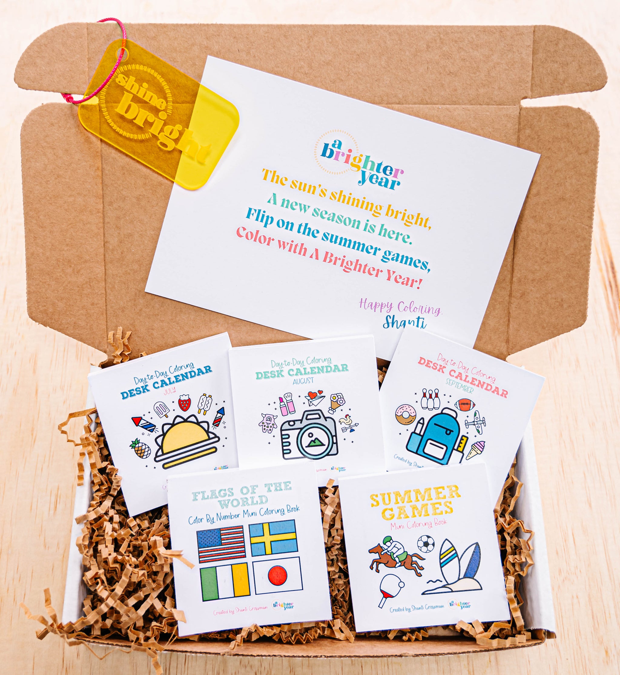Daily Calendar Subscription Box – A Brighter Year