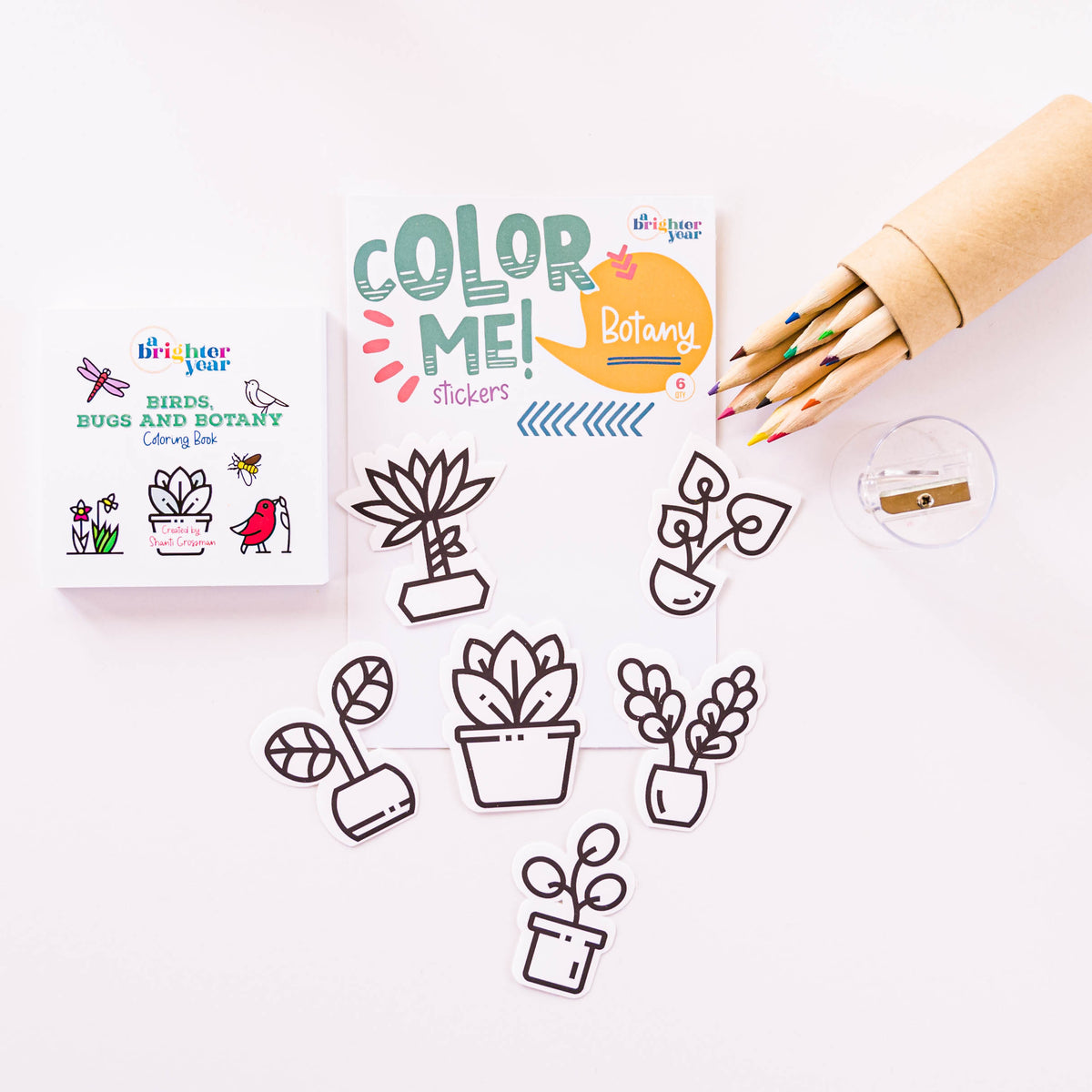 Sticker & Mini Book Bundle – A Brighter Year