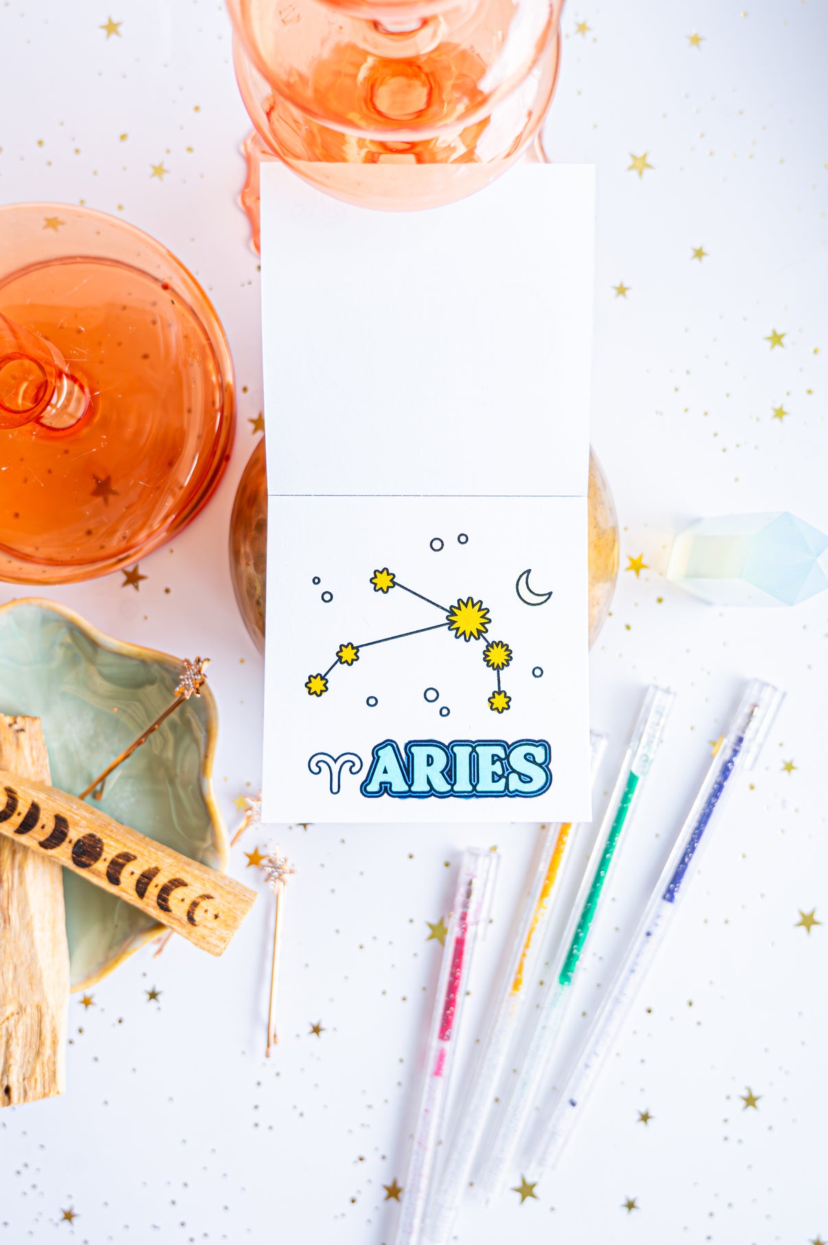 Space & Astronomy Colorable Mini Book | Color the Cosmos – A Brighter Year