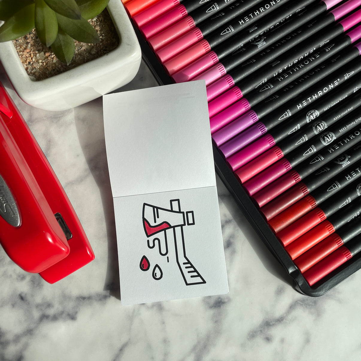 Halloween Mini Coloring Book - A Brighter Year