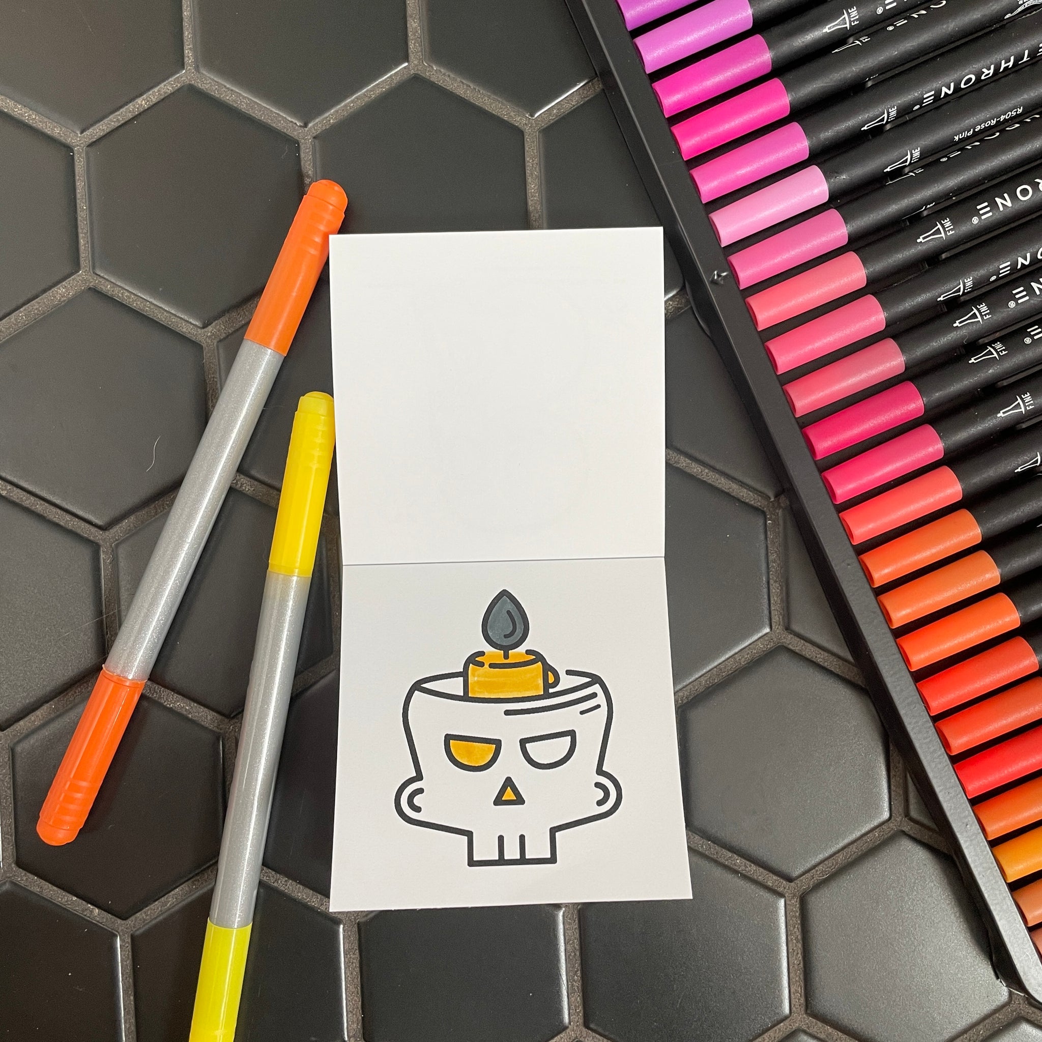 Halloween Mini Coloring Book – A Brighter Year